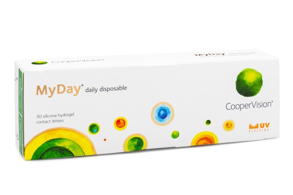 MyDay daily disposable CooperVision (30 lenses) | Lentiamo